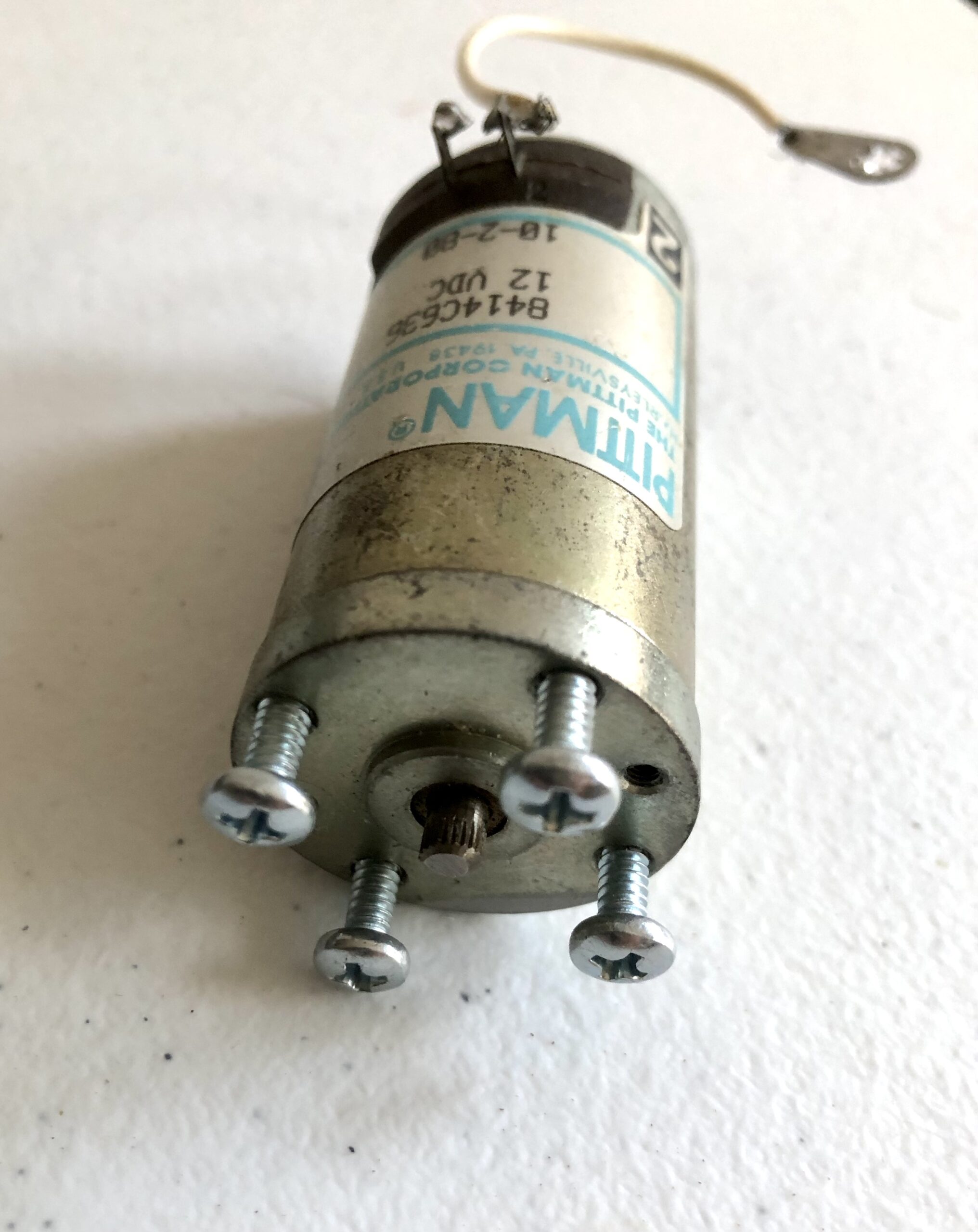 Pittman Motor 12 vdc Old/New Stock PN#456AN - All Nation Line