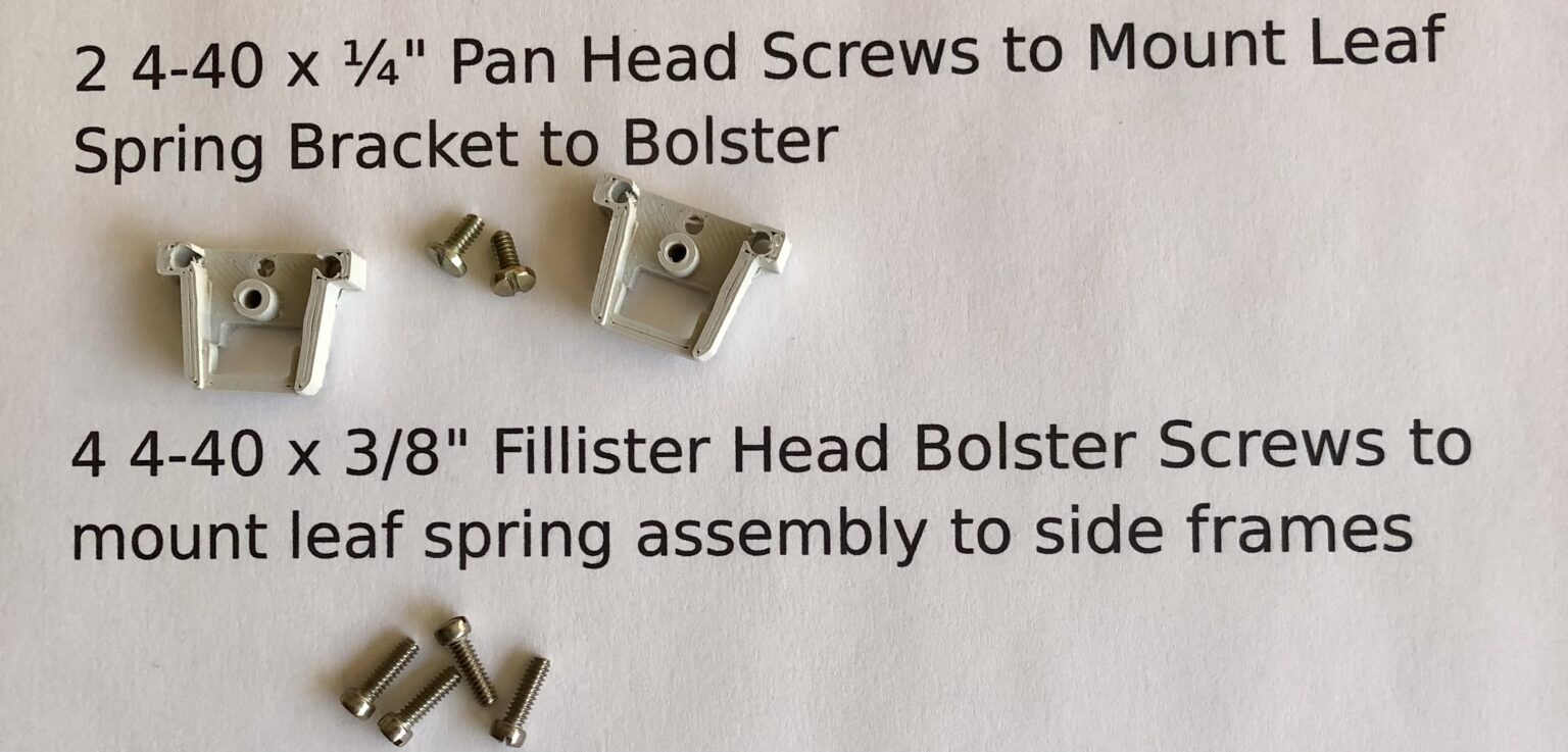 All Nation AAR Type B Truck KIT UNASSEMBLED 40" Wheels (Single) with ...