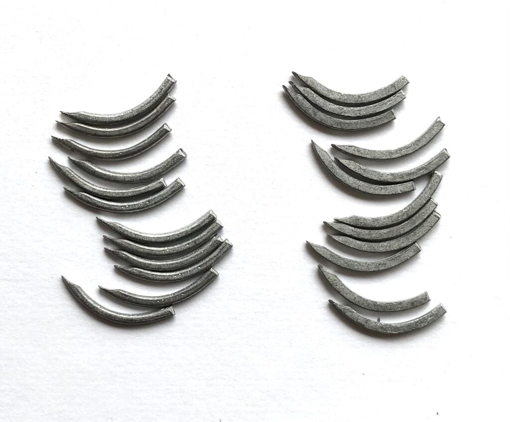 Roof Bead Castings (24/Pack - 12 left - 12 Right) O Scale PN#C979 - All ...