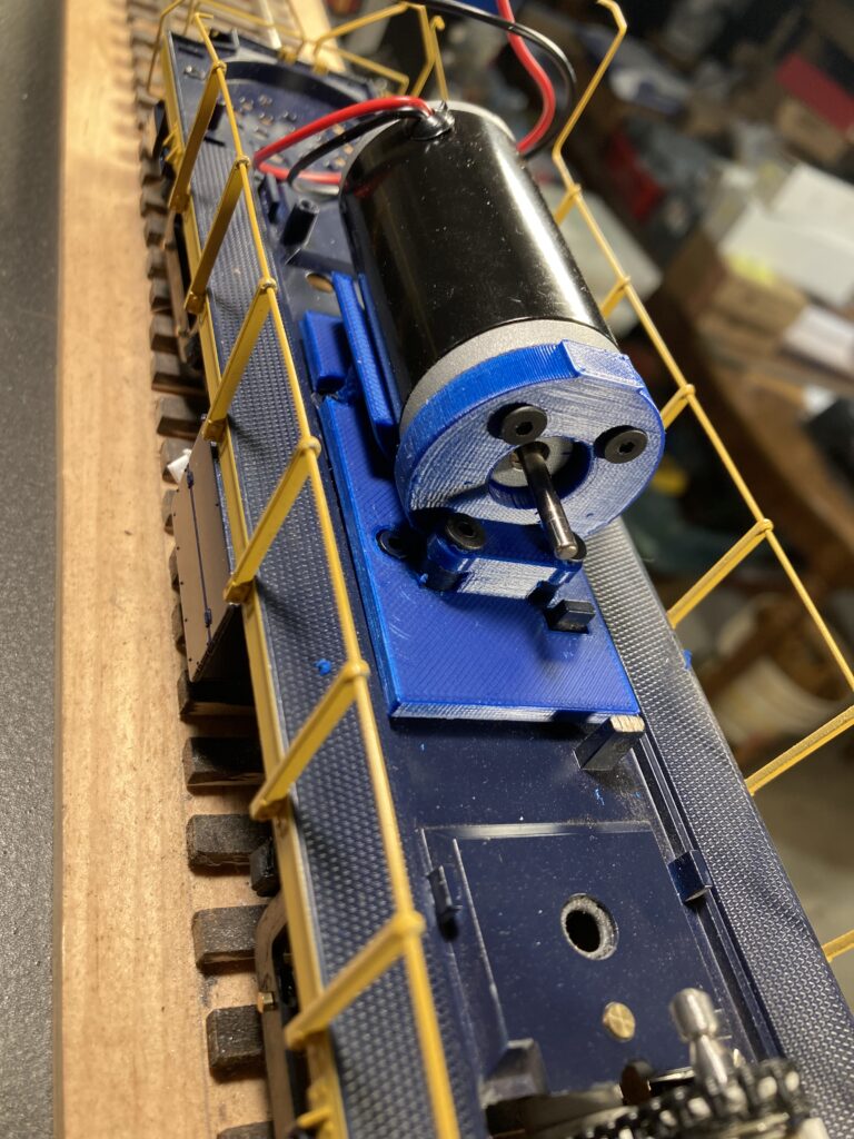 Lionel Alco S2 Motor Mount with 12VDC Motor 3 Rail to 2 Rail Conversion ...