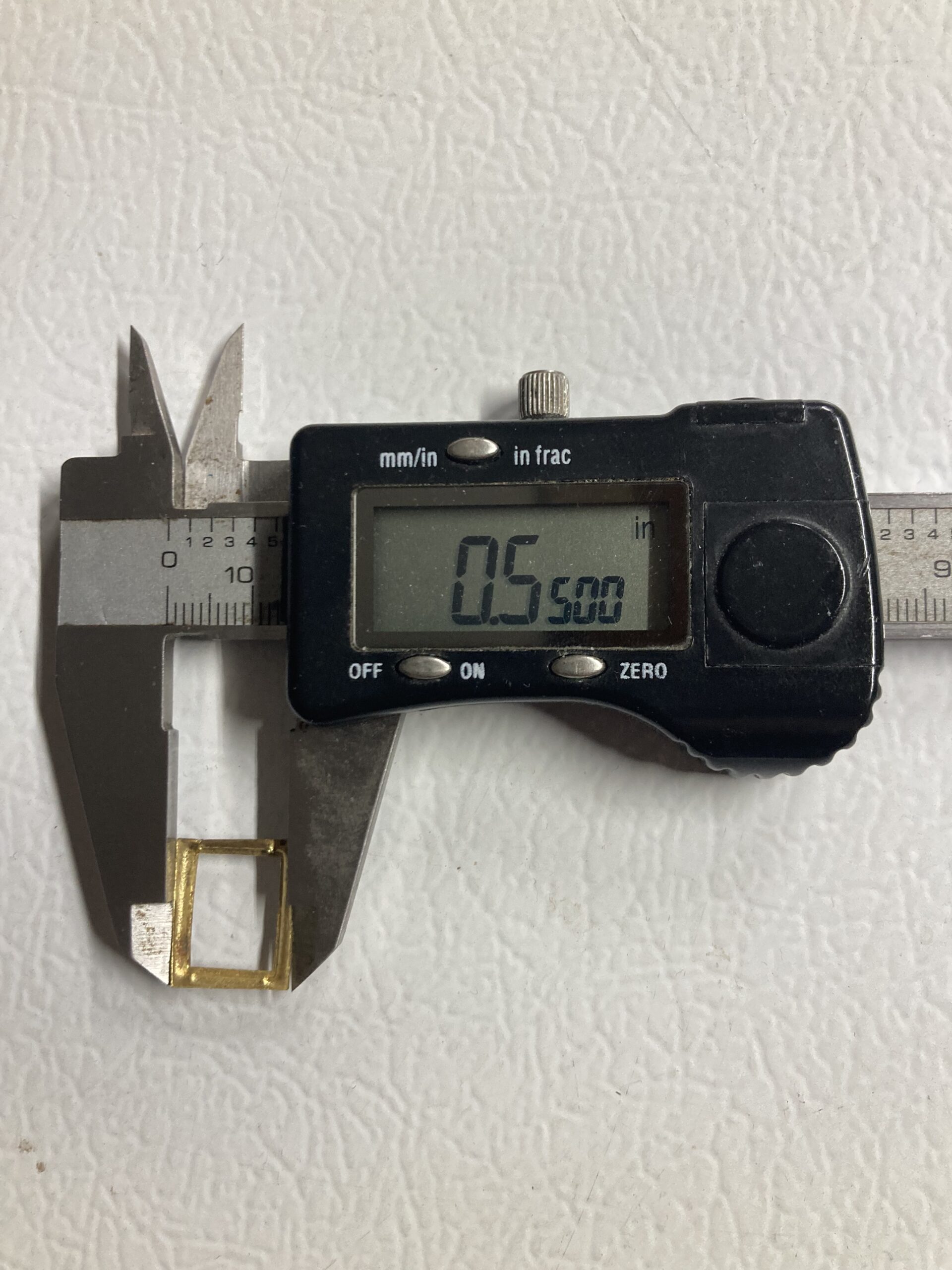 Window Frames, Caboose, Brass (10/Pack) PN#9608 - All Nation Line