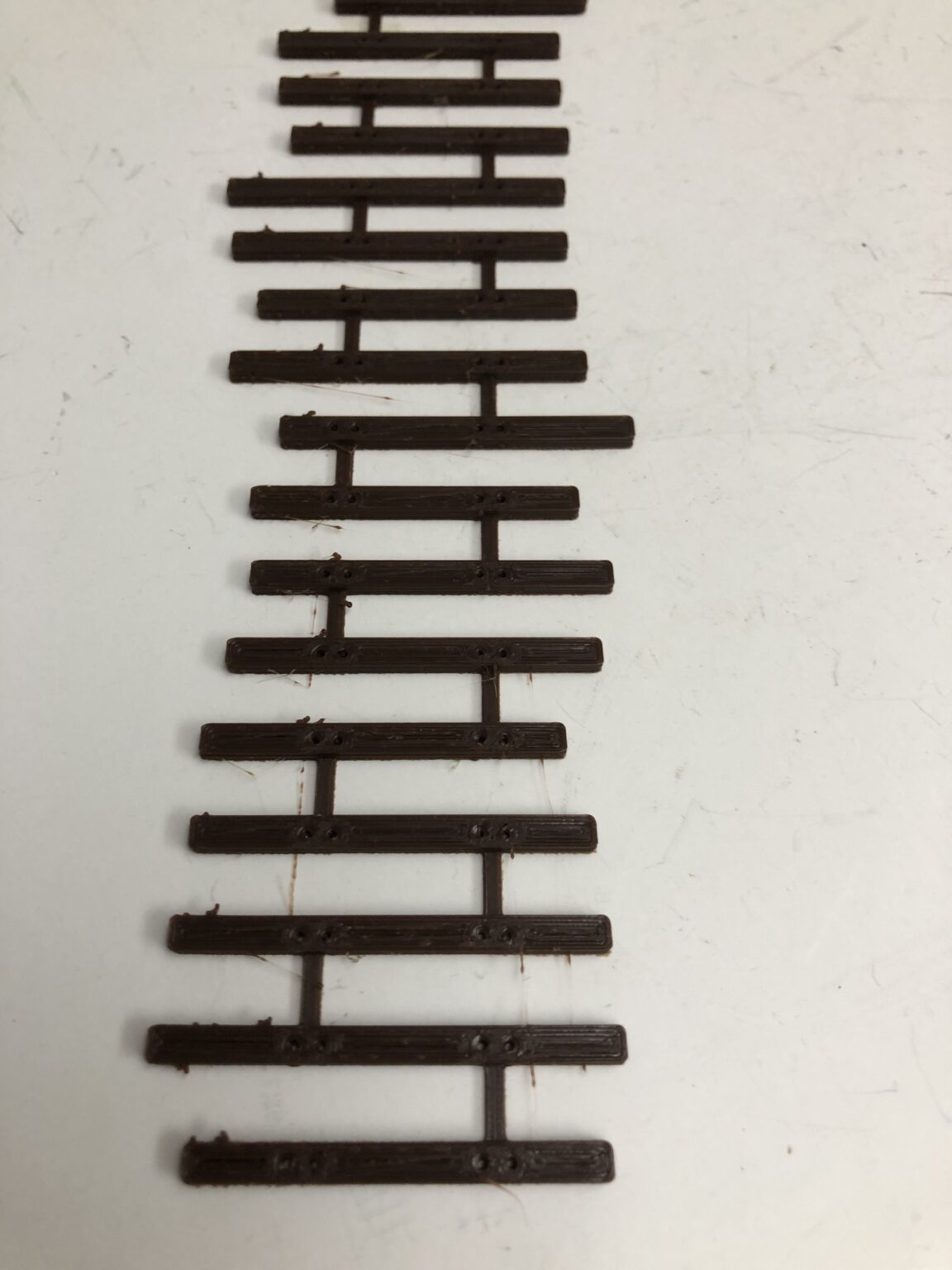 All Nation 0n3 Flex Ties With Spike Holes Rough Cut for Narrow Gauge ...