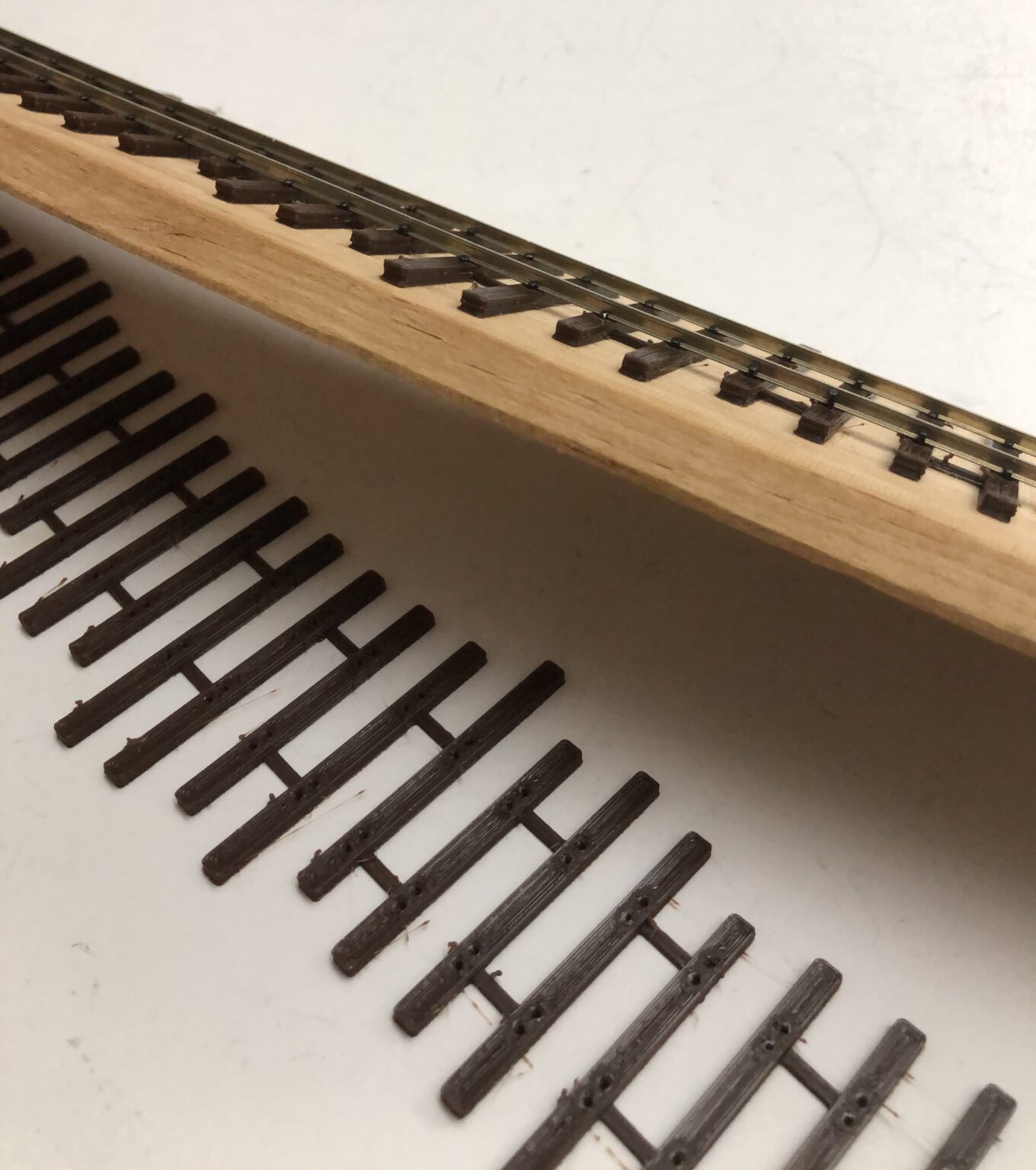 All Nation 0n3 Flex Ties With Spike Holes Rough Cut for Narrow Gauge ...