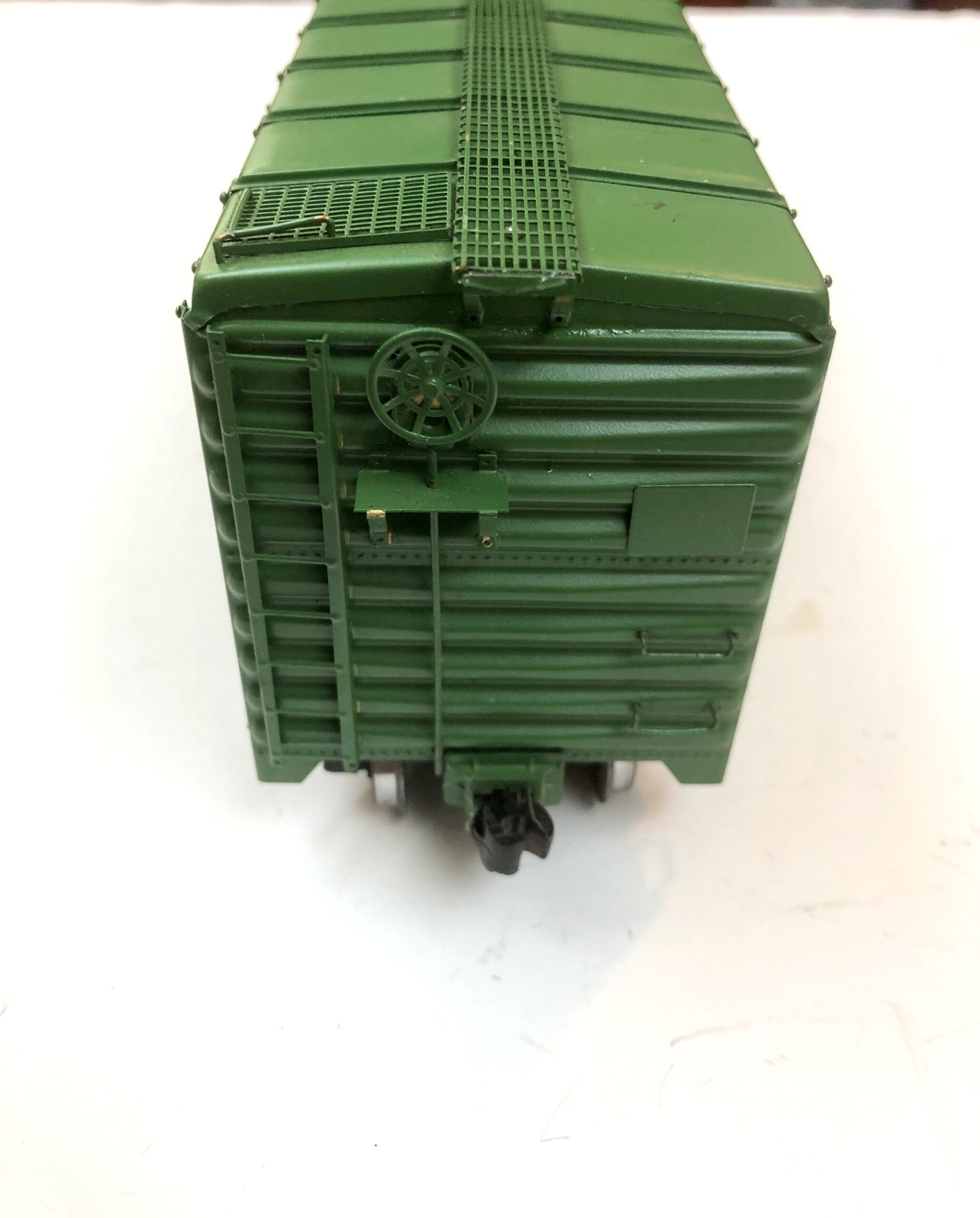 All Nation Line Penn Central Freight Box Car (used as is) O Scale with ...