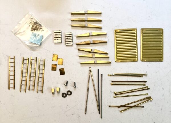 All Nation Wood Sheath Box Car Detail Kit O Scale PN#3751 - All Nation Line