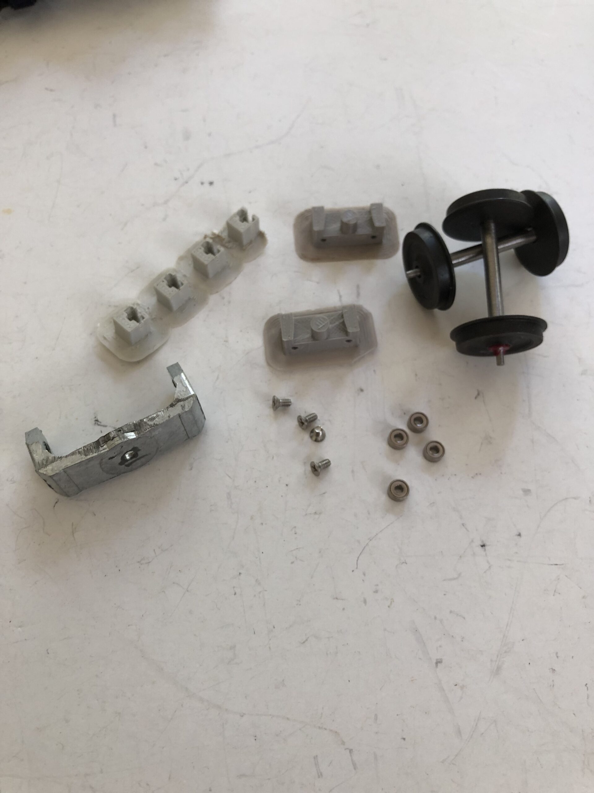 Alco S2 Engine Conversion Trucks KIT (1 Pair) Unpowered 2 Rail ...